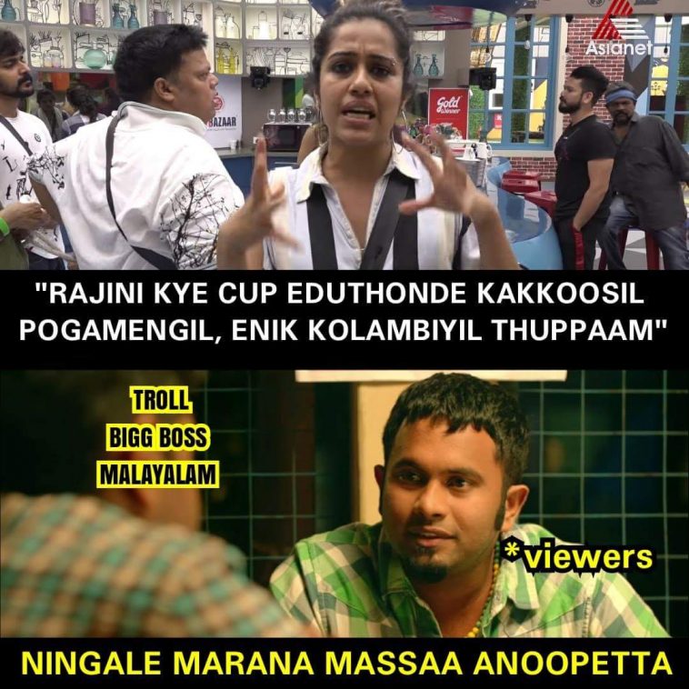 Renjini-Anoop-Chandran-Kolambi-Bigg-Boss-Malayalam-Season-1-trolls ...